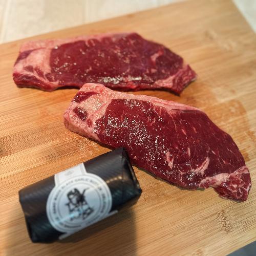 Native Breed 28 Day Dry Aged Sirloin Steaks – Glebe Farm